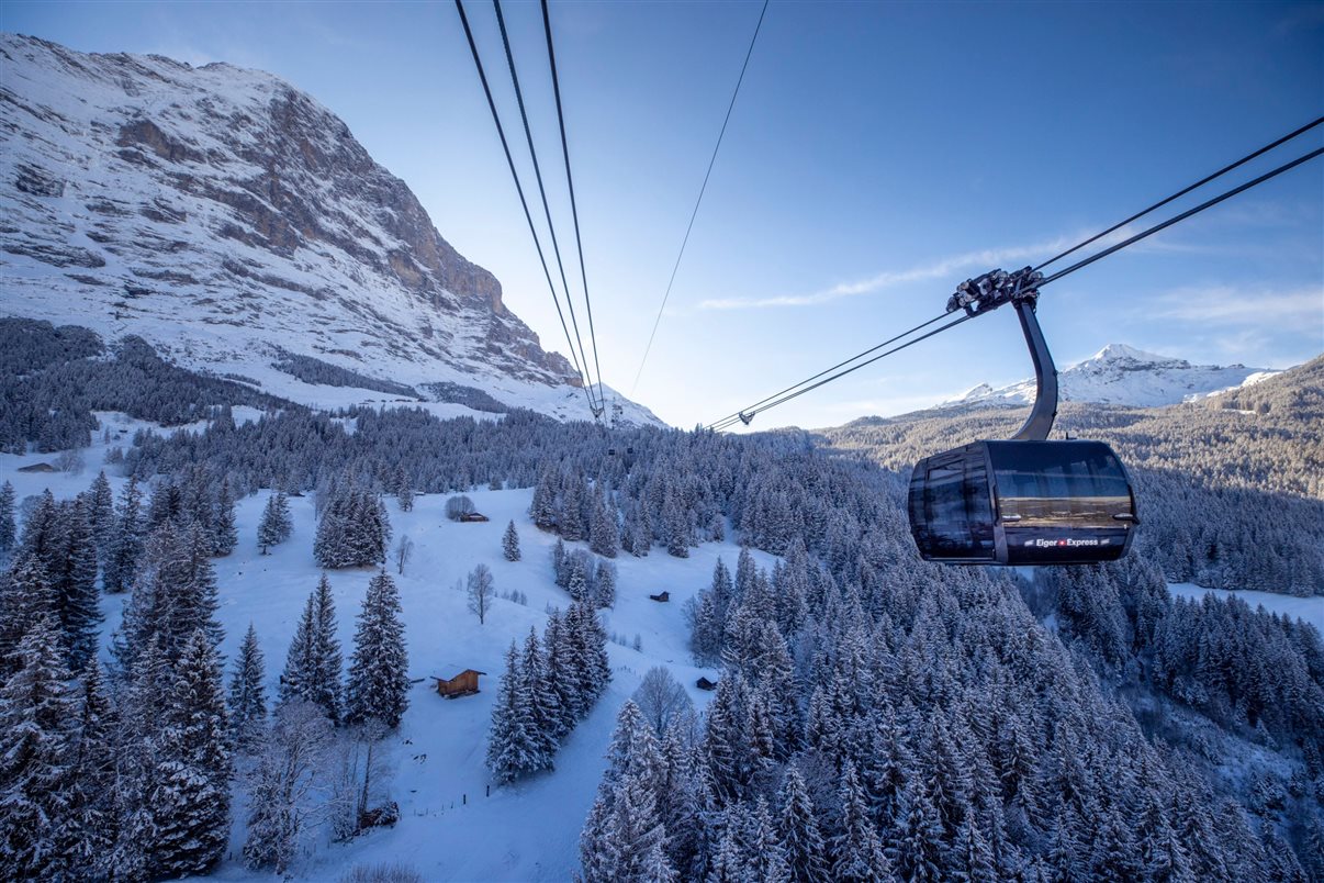 Jungfrau Railways, da Suíça, inaugura teleférico