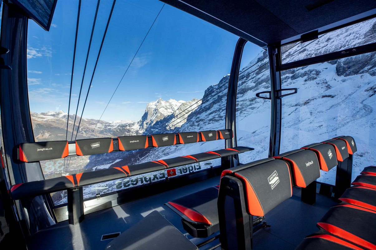 Jungfrau Railways, da Suíça, inaugura teleférico