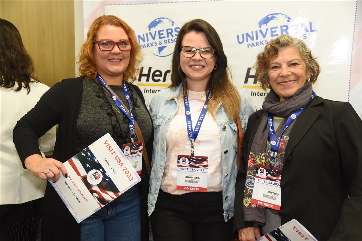 Veja mais fotos do Visit USA 2022, que acontece em SP