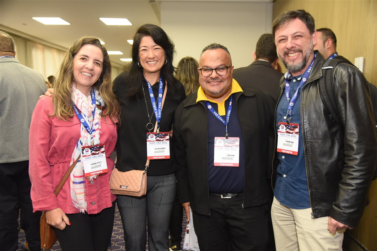 Veja mais fotos do Visit USA 2022, que acontece em SP