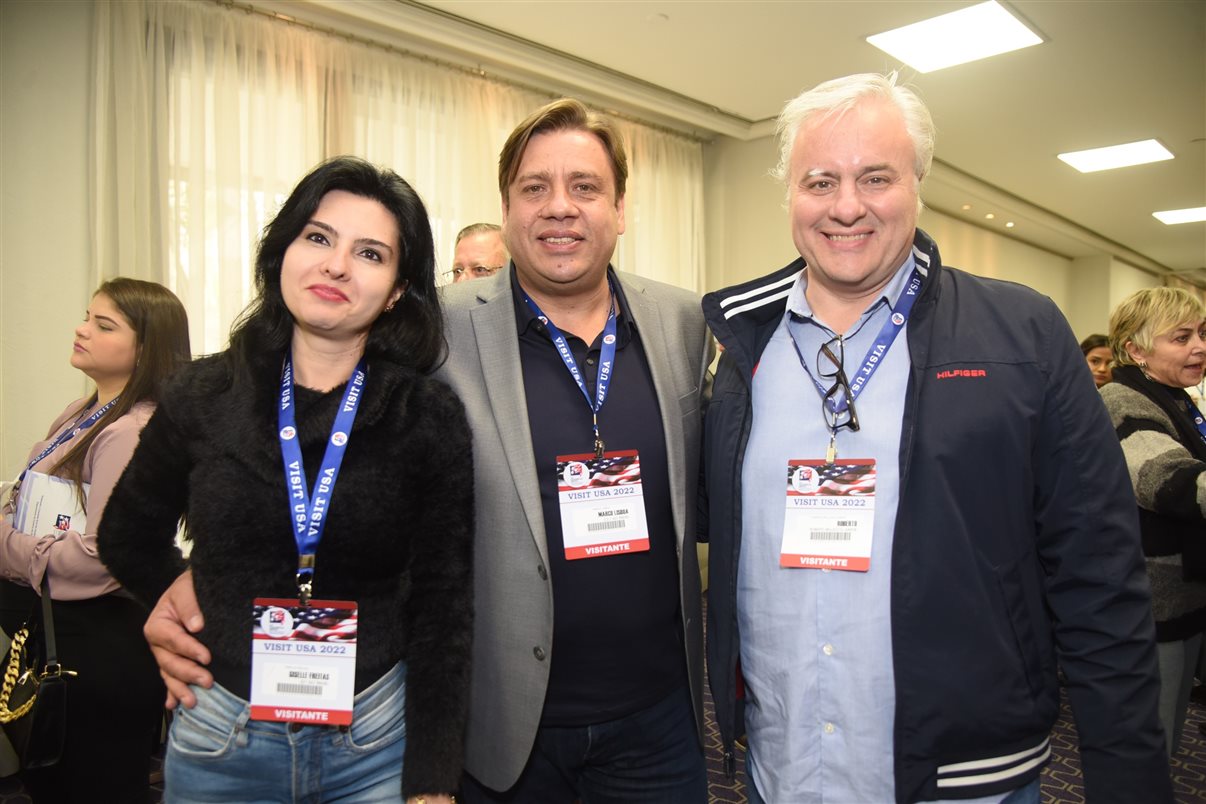 Veja mais fotos do Visit USA 2022, que acontece em SP