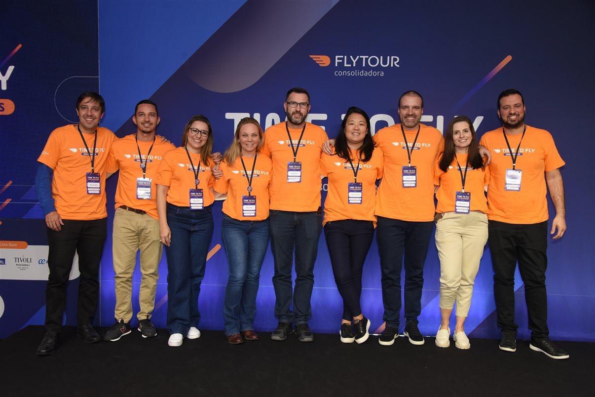 Veja fotos do evento da Flytour Consolidadora