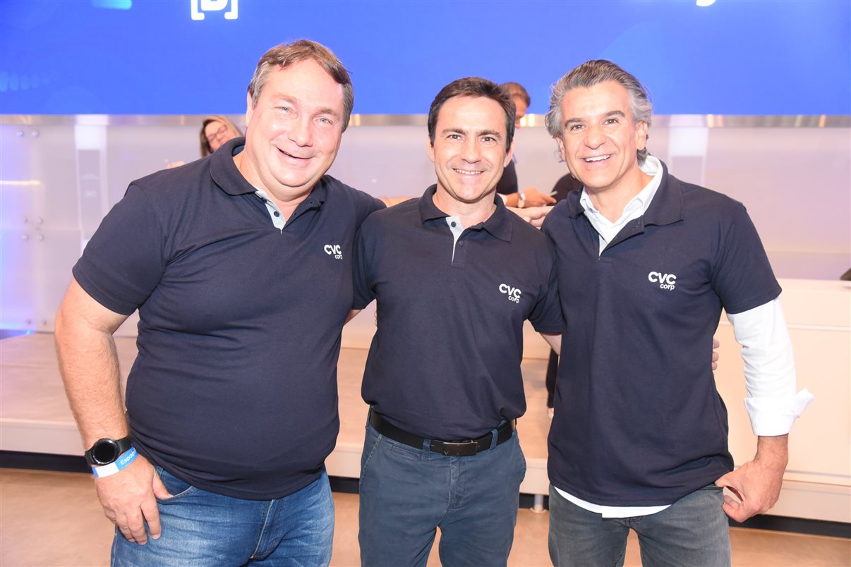 Veja mais fotos da celebração da CVC Corp na B3, em SP