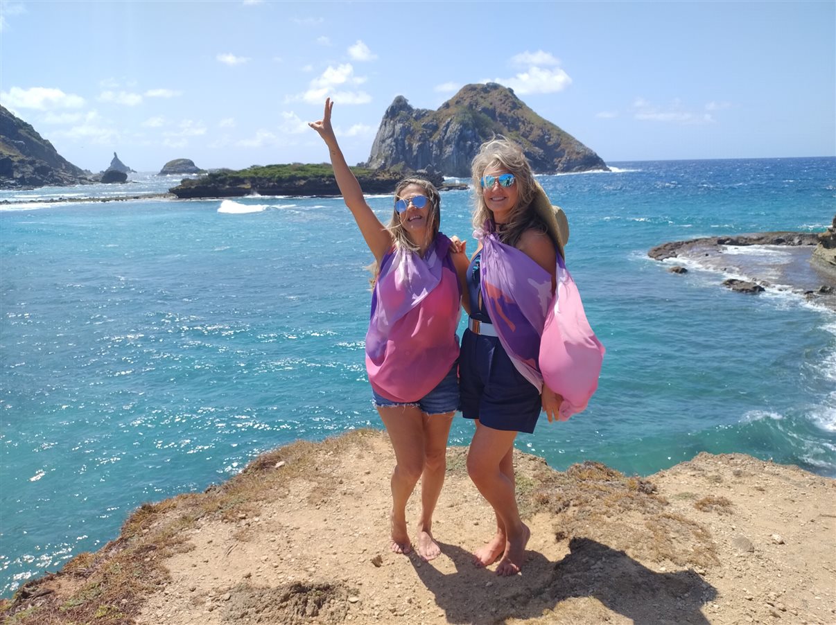 Elas Viajam conhecem principais atrativos de Noronha