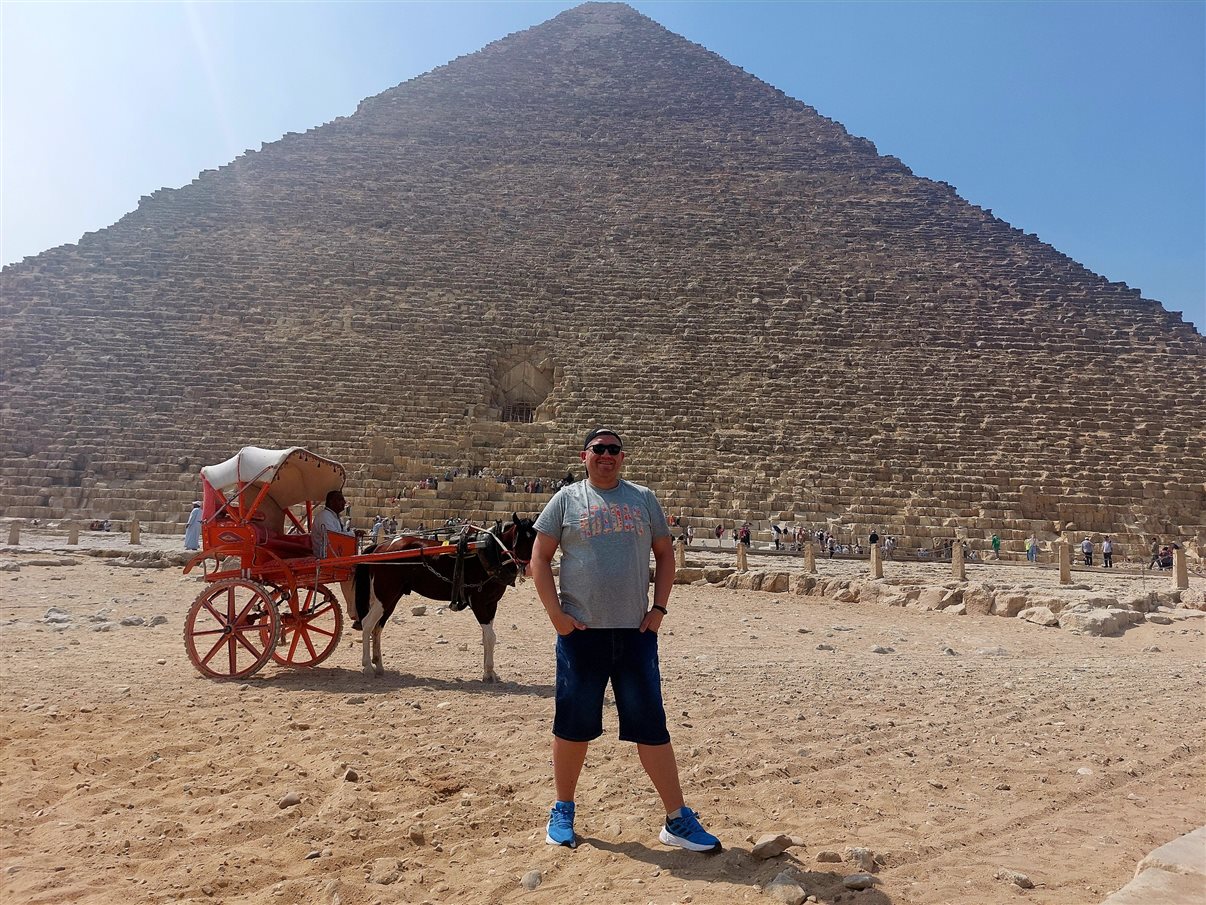 1º voo da Egypt Air chega ao Cairo partindo de SP