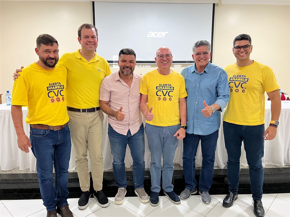 CVC celebra parceria com a Voepass; fotos