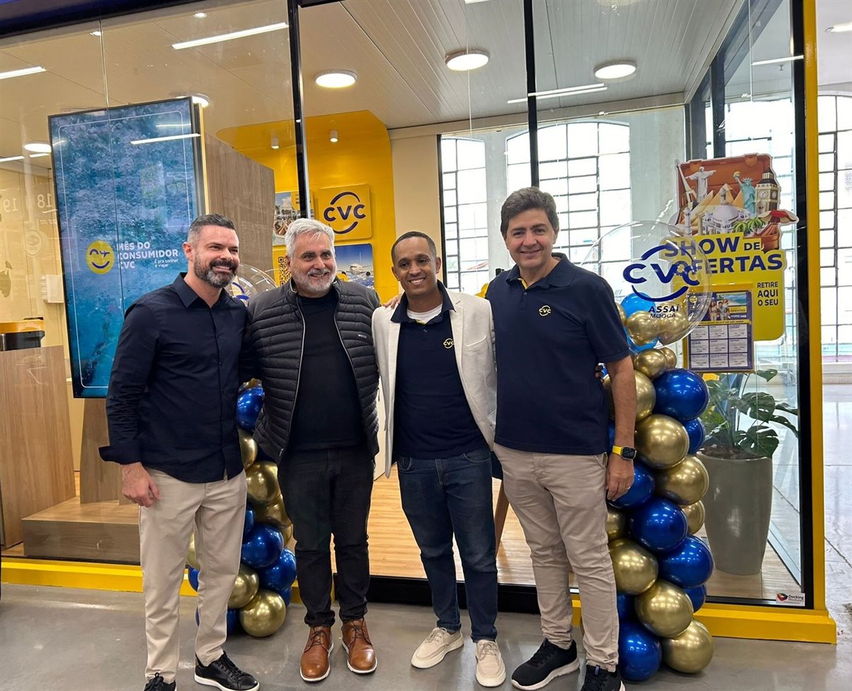 CVC inaugura loja modular, aposta como franqueadora