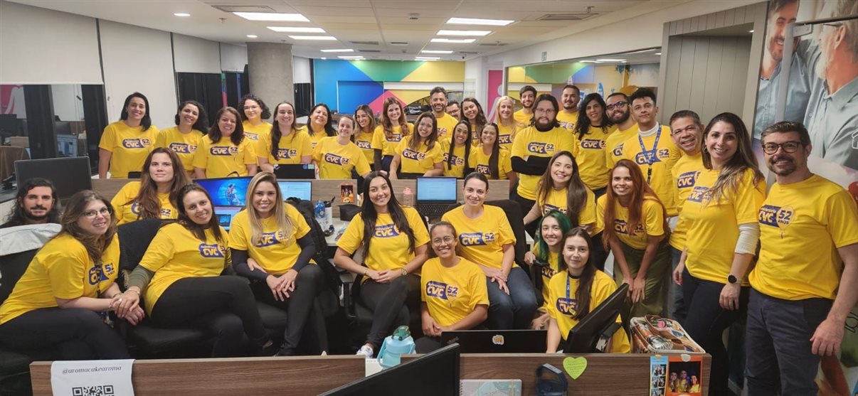 Veja mais fotos da ação da CVC em seu aniversário
