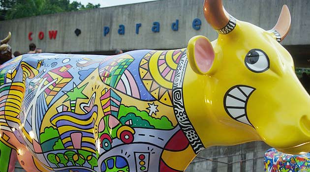 Exposição Cow Parade volta a São Paulo este mês