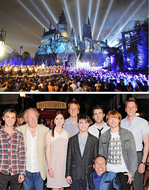 Universal Come a Festas Para Abertura De Harry Potter Destinos
