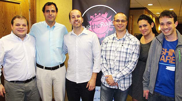 Peixe Urbano encerrou Pmweb Hit the Road em NY | Gente