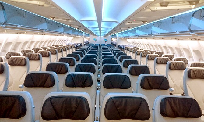 Azul apresenta o primeiro A330 com nova configuração | Aviação